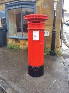 The English post box – England's Puzzle