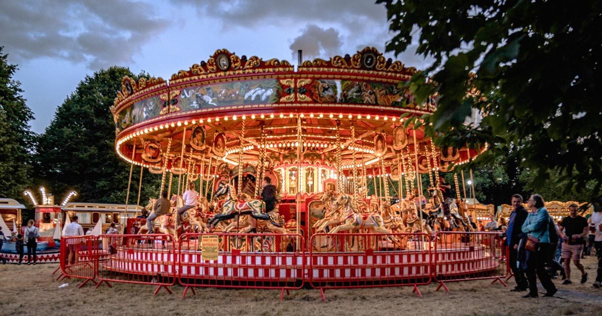 The English steam fair | England's Puzzle